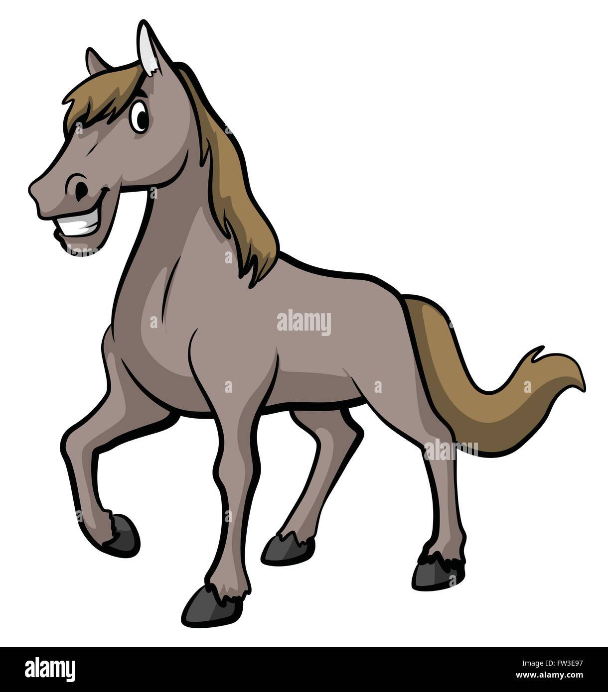 Caricature de cheval Banque de photographies et d’images à haute ...