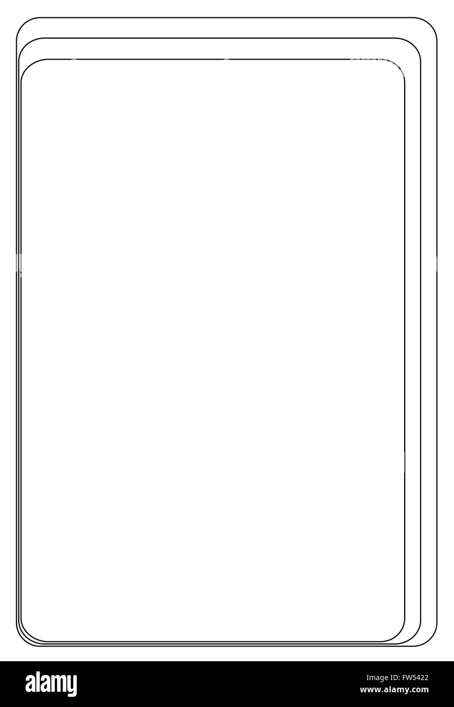 Bordure de page Banque d'images vectorielles - Alamy