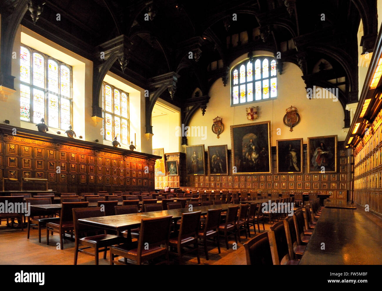 Le Middle Temple Hall, construit en 1570, Londres Inns of Court, avec ...