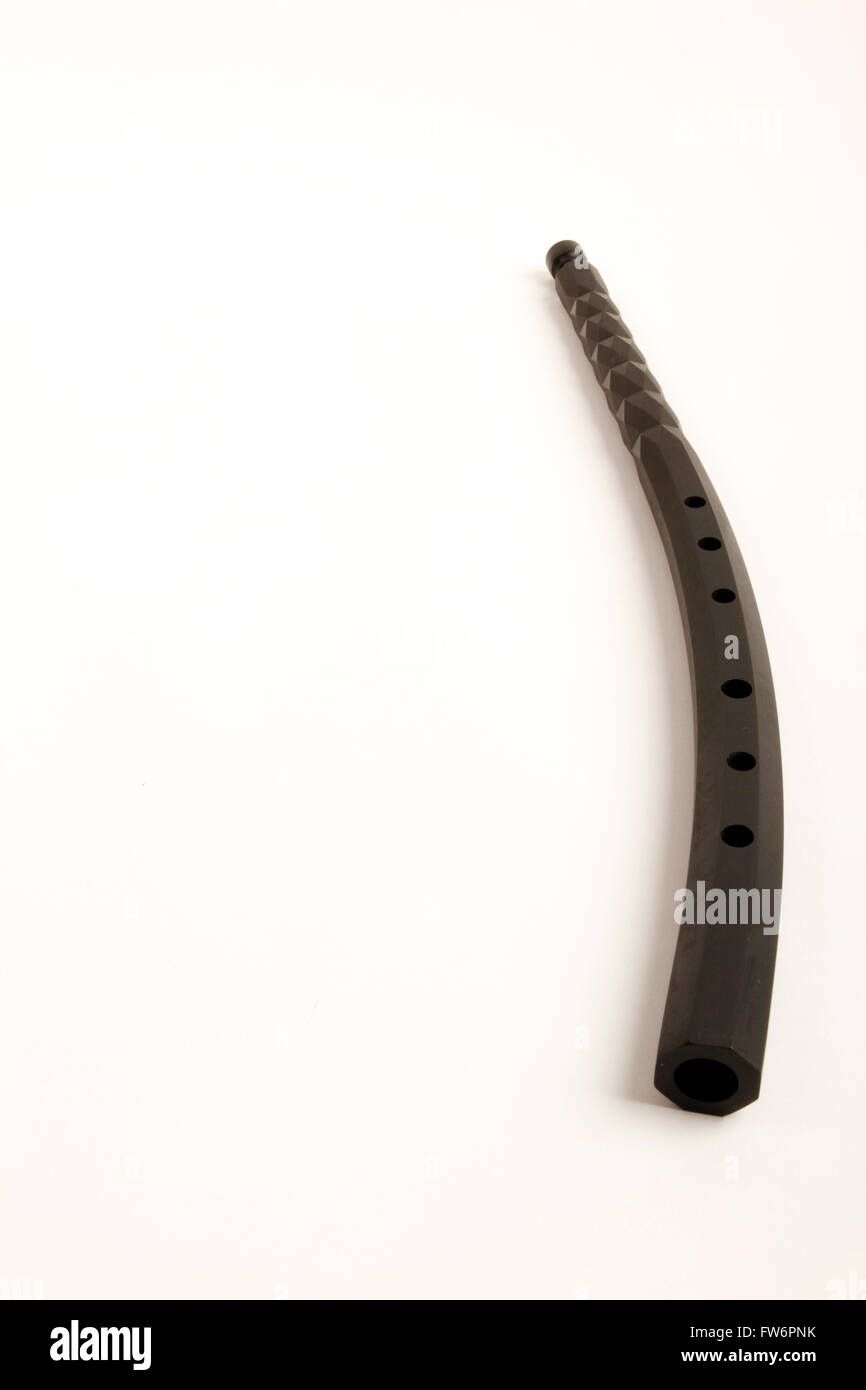 Cornettino, un petit cornet ou cornet, petit instrument à vent courbe à ...