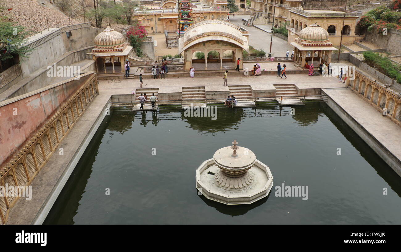 Temple galtaji Banque de photographies et d’images à haute résolution ...