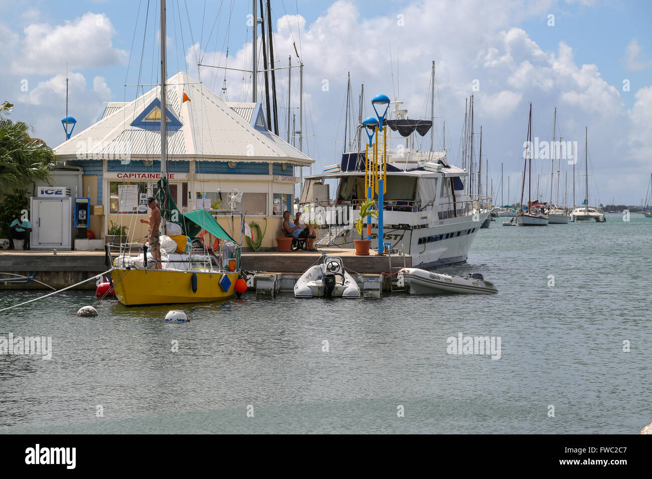 Marigot port Banque de photographies et d’images à haute résolution - Alamy