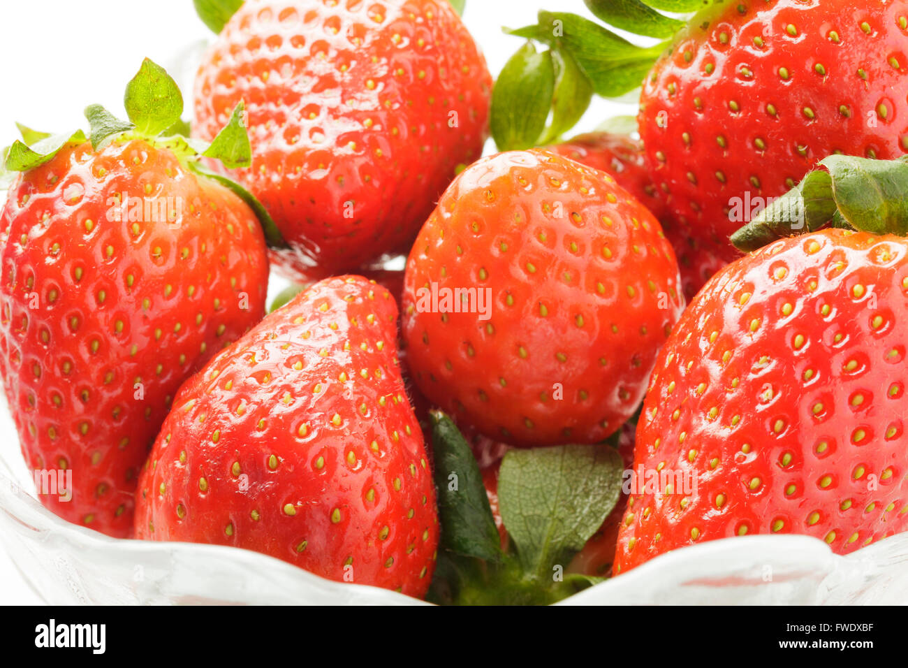 Fraises entières fraîches Banque de photographies et d’images à haute ...