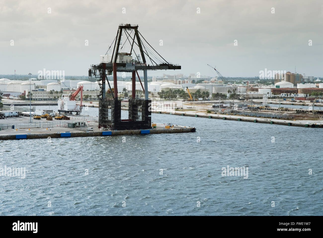 Port du port industriel d'everglades Banque de photographies et d ...