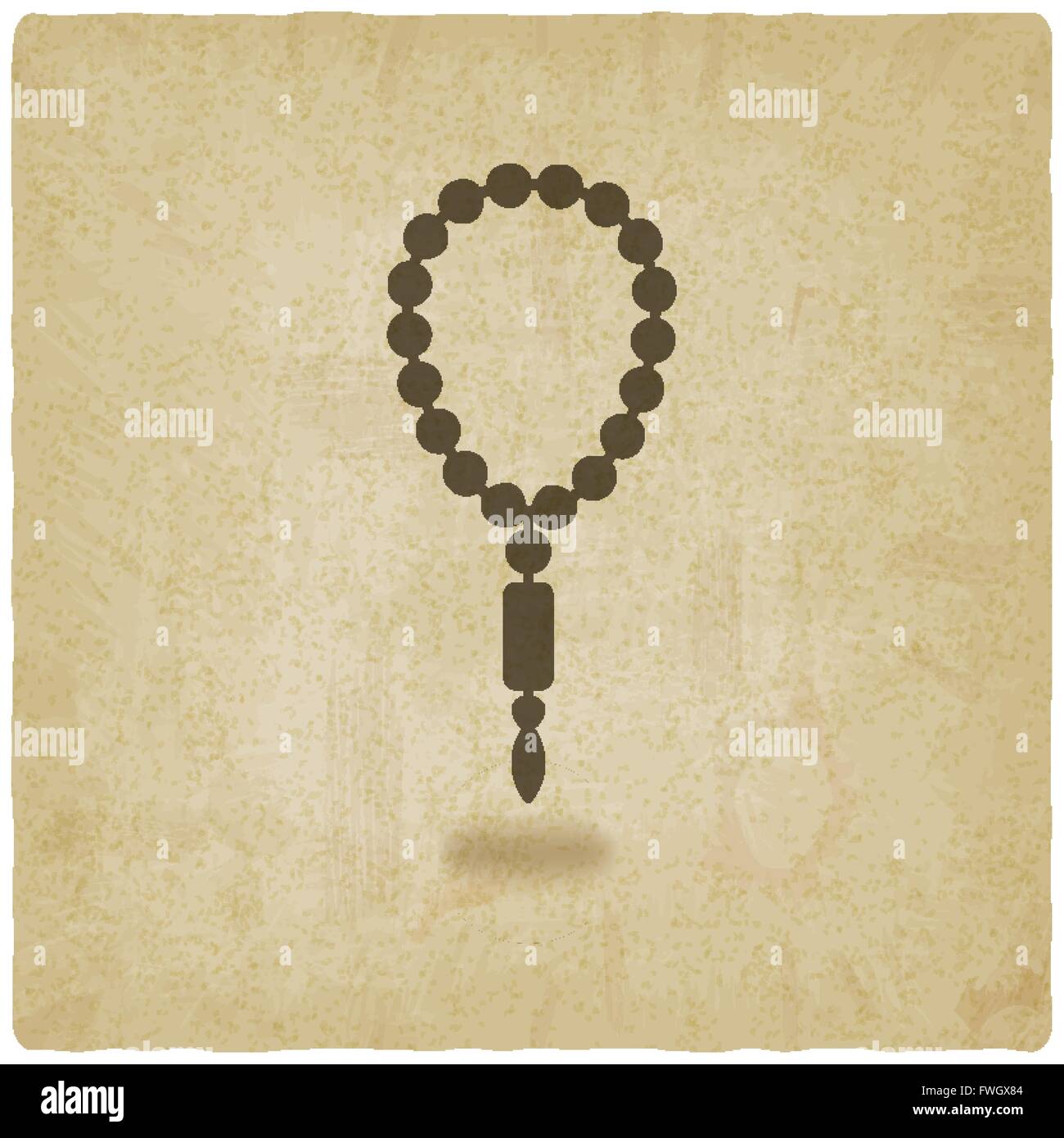 Chapelet musulman Banque d'images vectorielles - Alamy