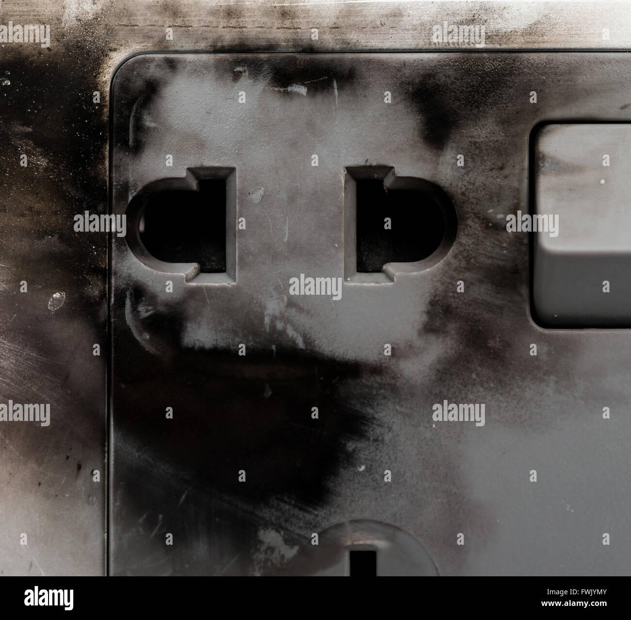 Burnt plug Banque de photographies et d’images à haute résolution - Alamy