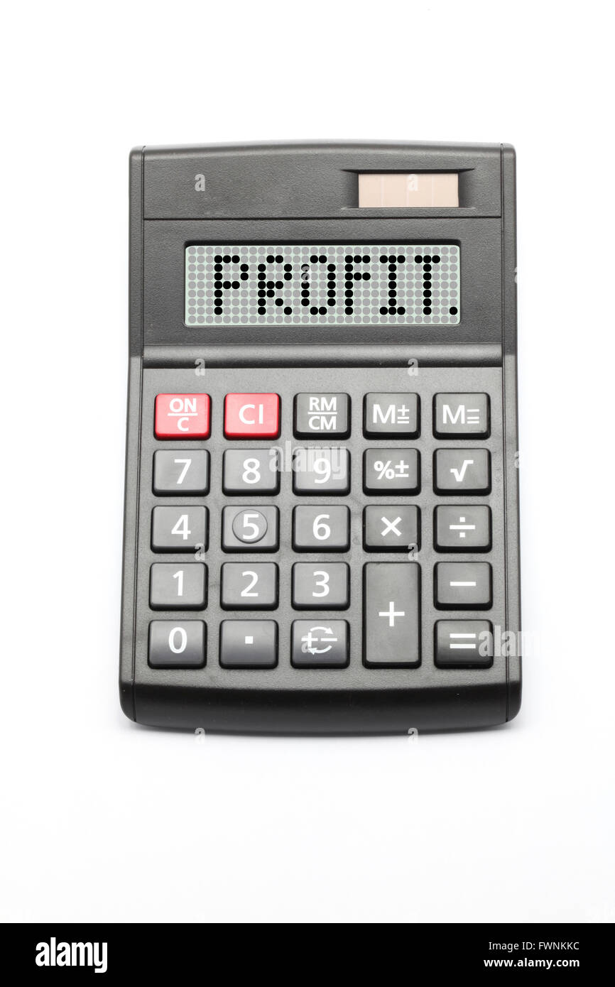 Calculateur d'affichage graphique Banque de photographies et d’images à ...