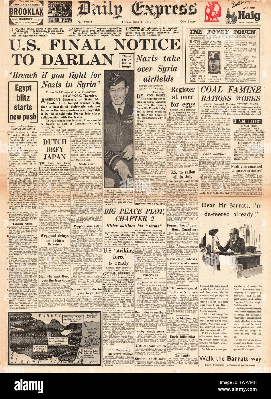 Vichy france 1941 Banque de photographies et d’images à haute ...