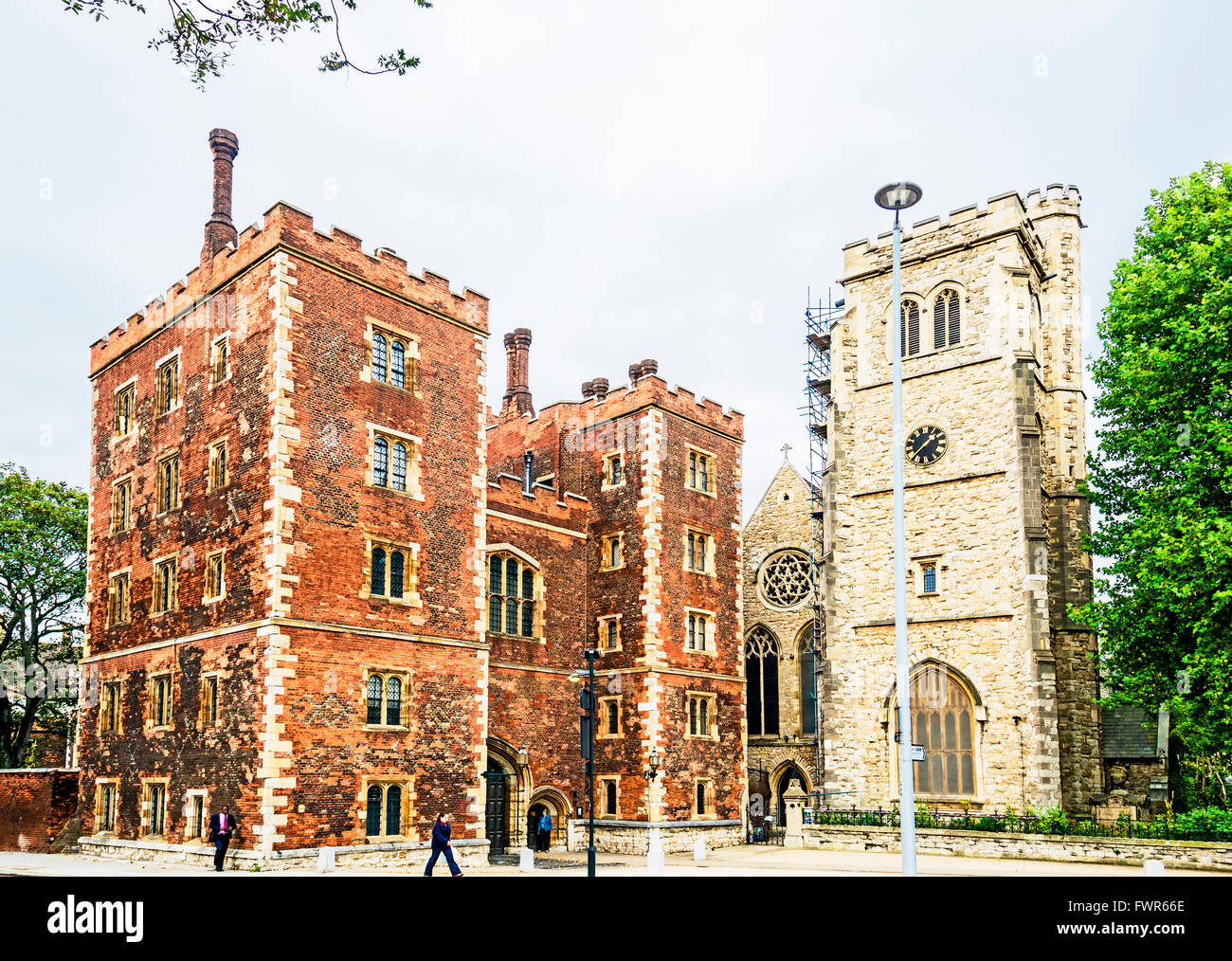 Jardins de palais de lambeth Banque de photographies et d’images à ...