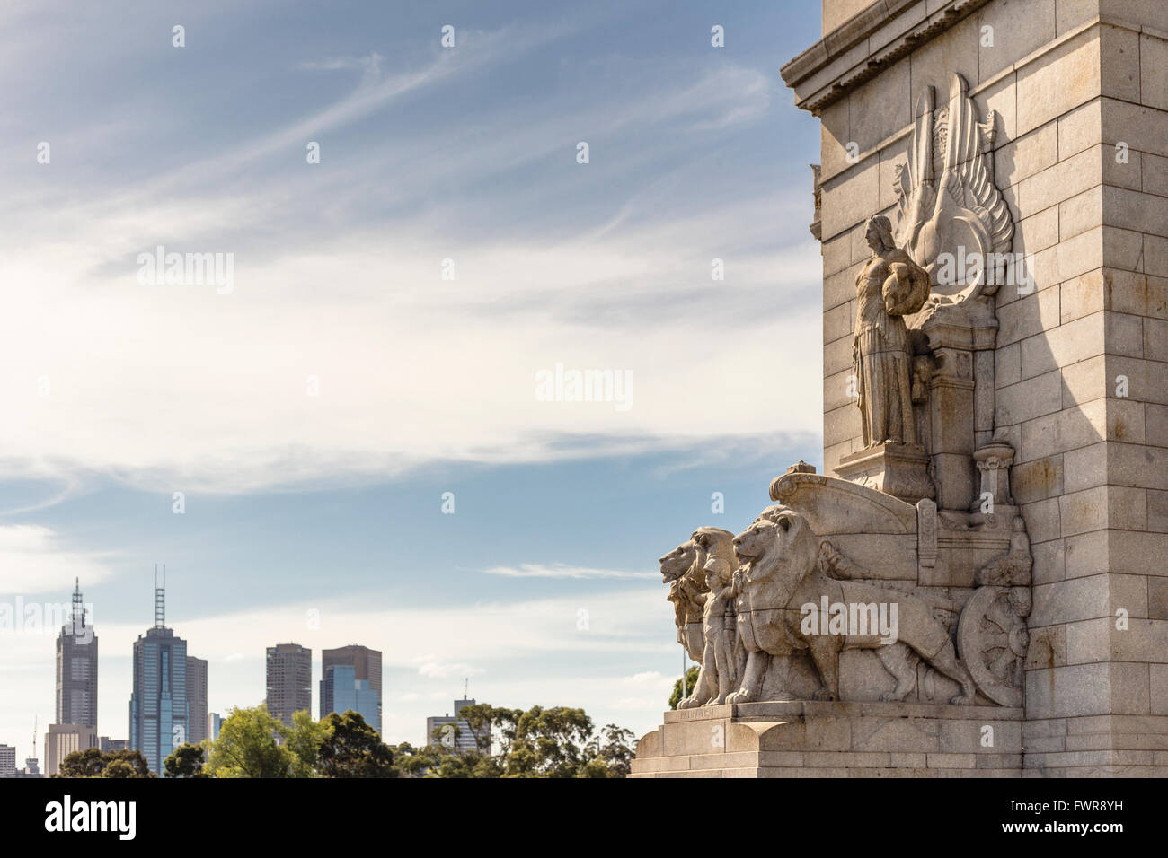 Melbourne sanctuaire du souvenir Banque de photographies et d’images à ...