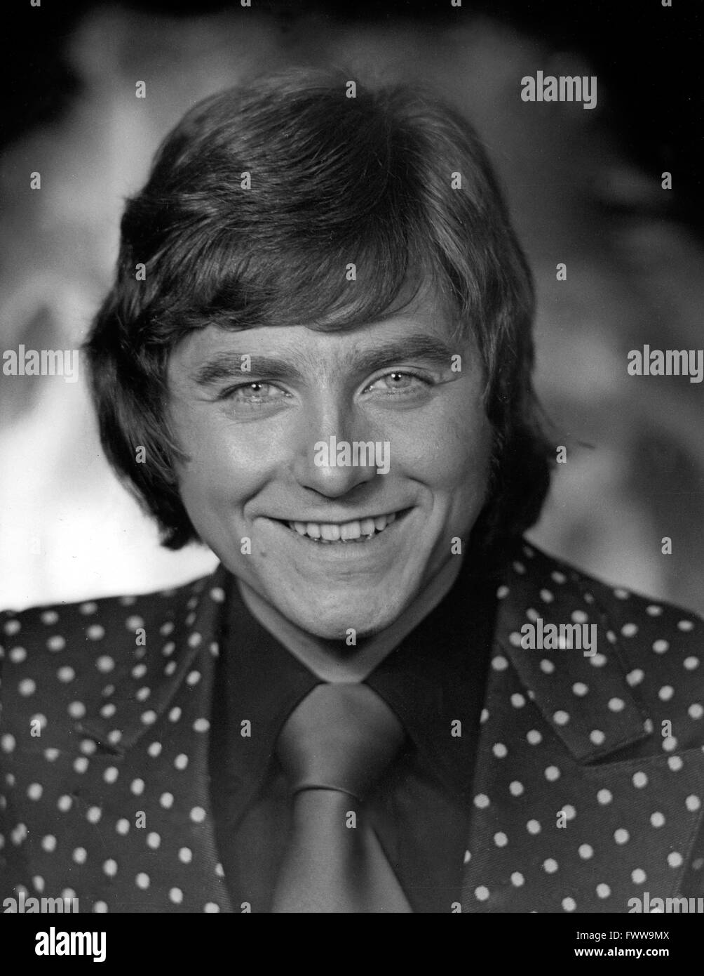 Deutscher Schlagersänger Hans Jürgen Beyer, Deutschland 1970 er Jahre ...
