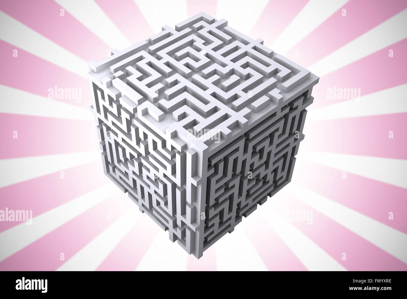 Cube de labyrinthe Banque de photographies et d’images à haute ...