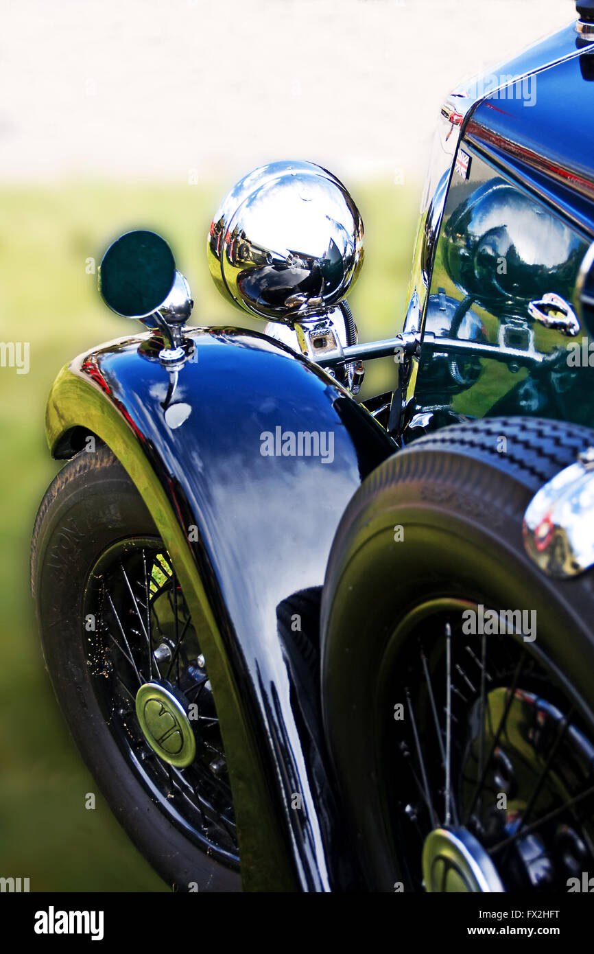 Vintage lanchester car Banque de photographies et d’images à haute ...