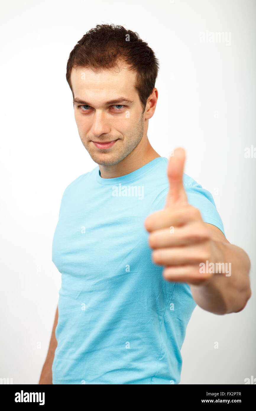 Homme Sympathique Banque d'image et photos - Alamy