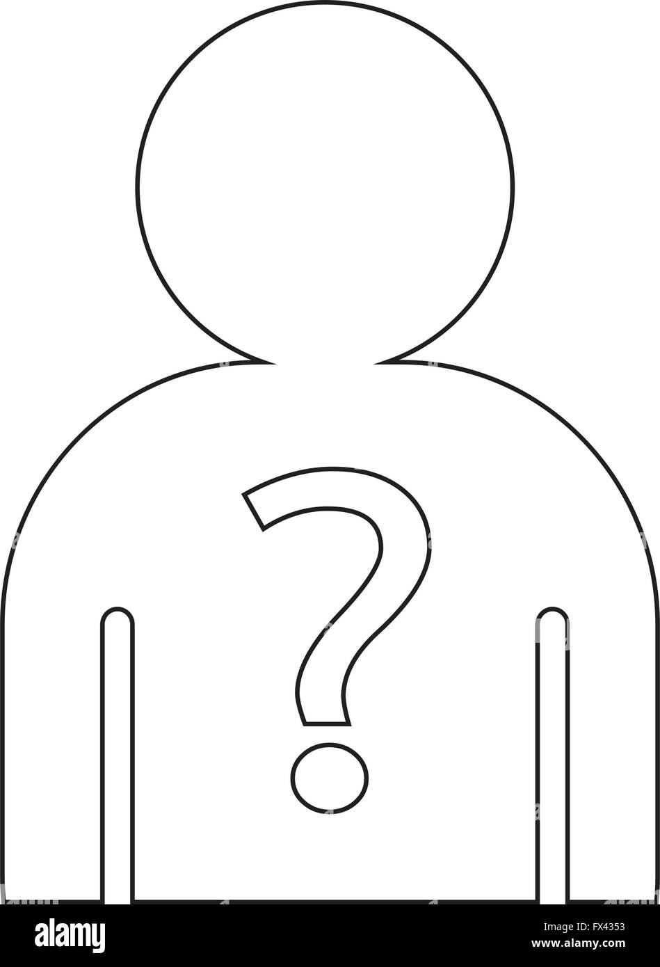 Pourquoi l'icône nous l'illustration et l'art vectoriel Image ...