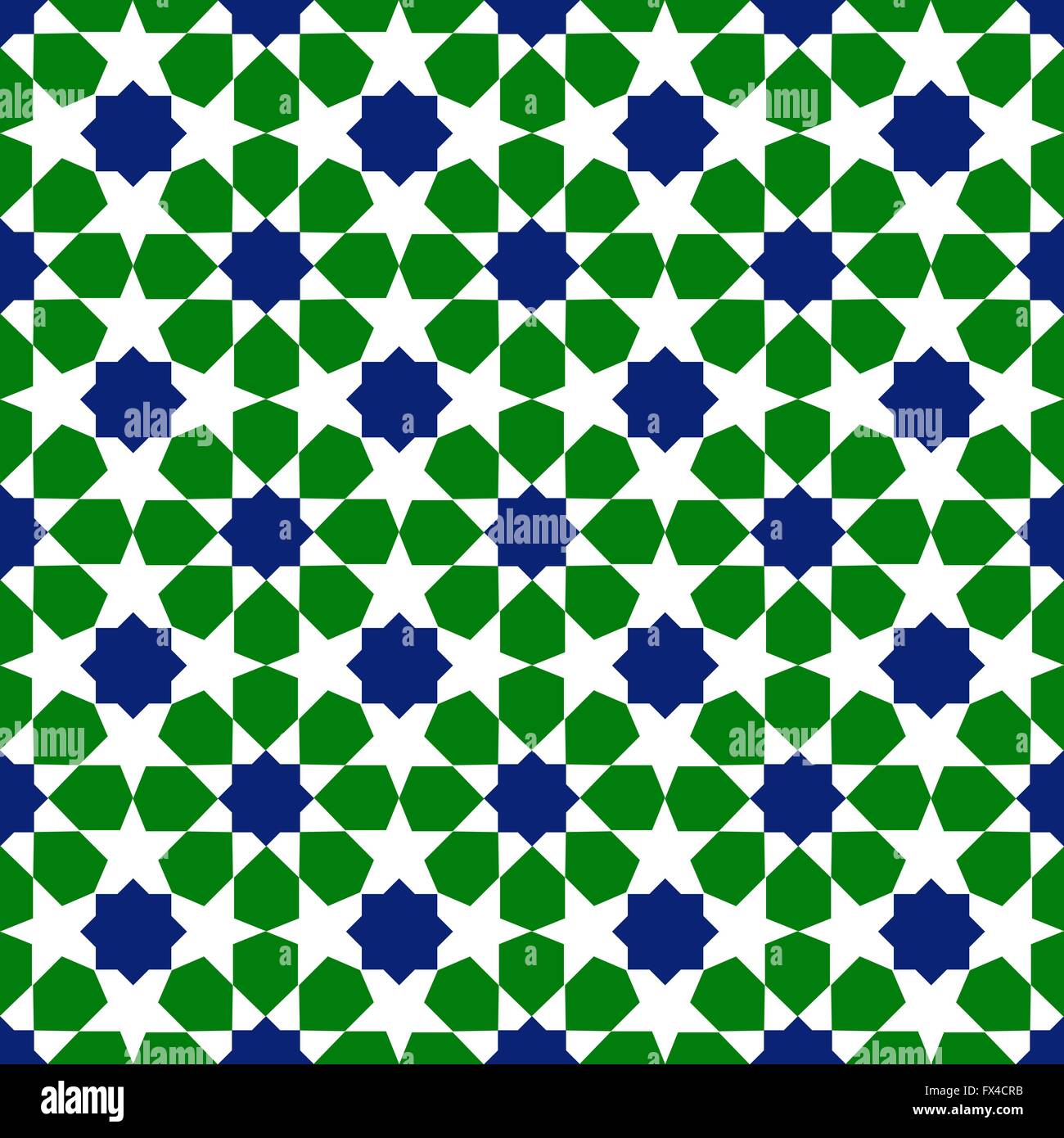 Zellige moroccan Banque d'images vectorielles - Alamy