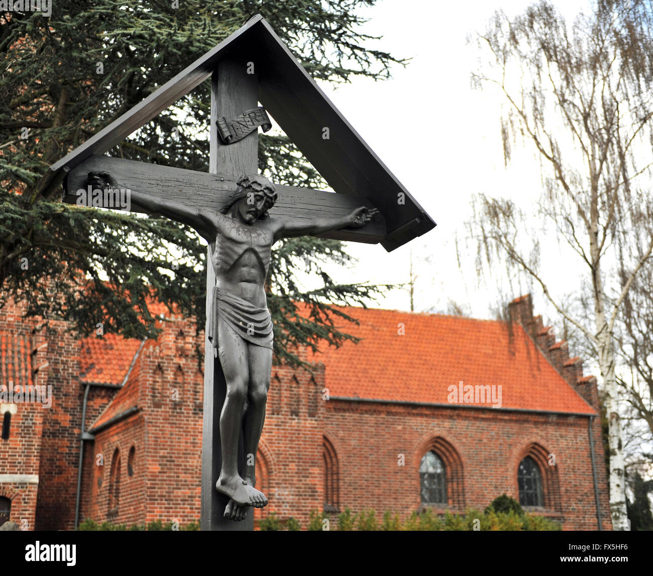 Jesus on cross Banque de photographies et d’images à haute résolution ...