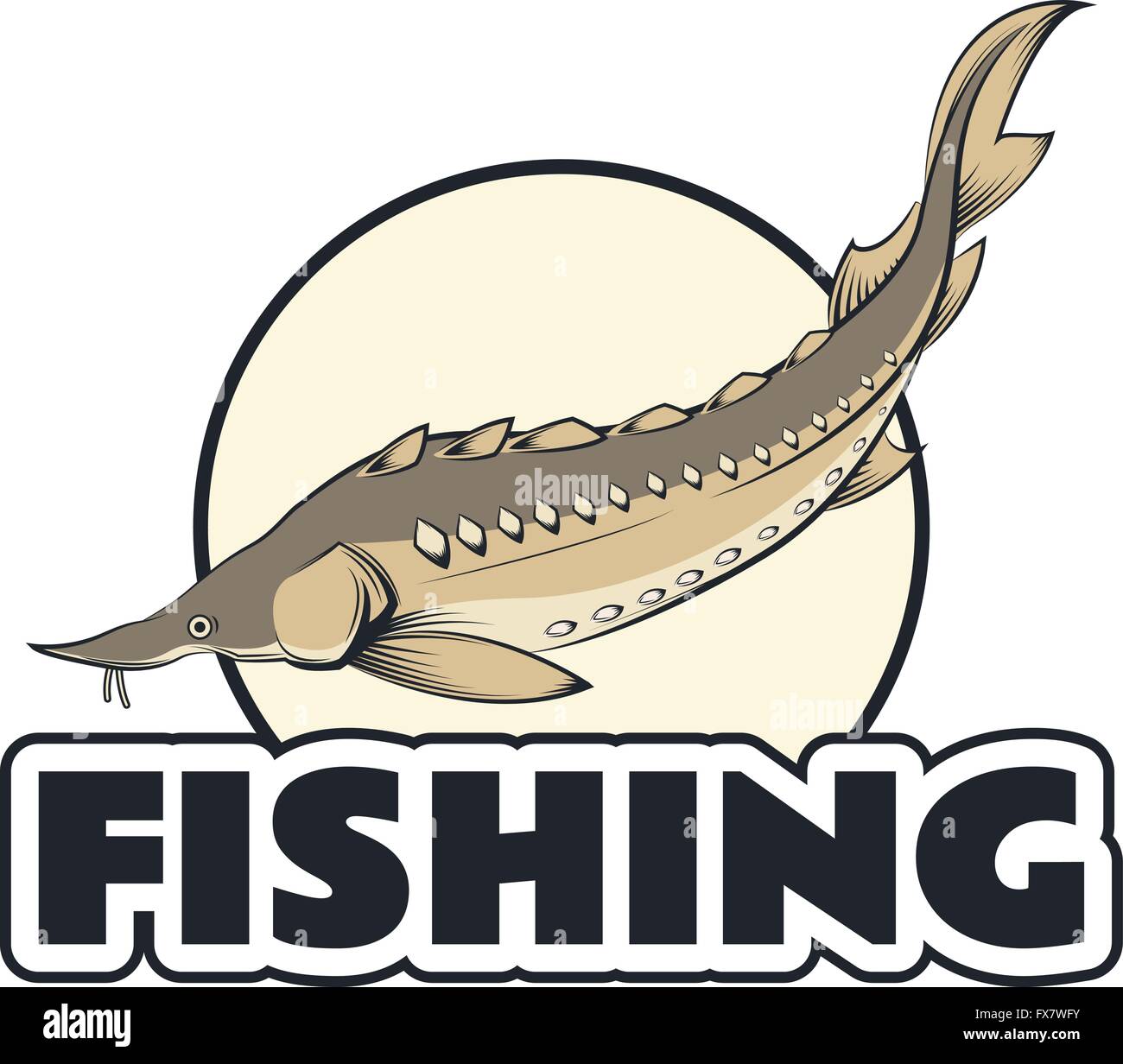 Caviar d'esturgeon Banque d'images vectorielles - Alamy