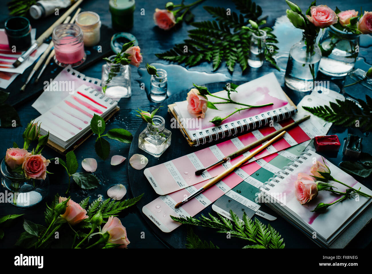 Pantone swatches Banque de photographies et d’images à haute résolution ...