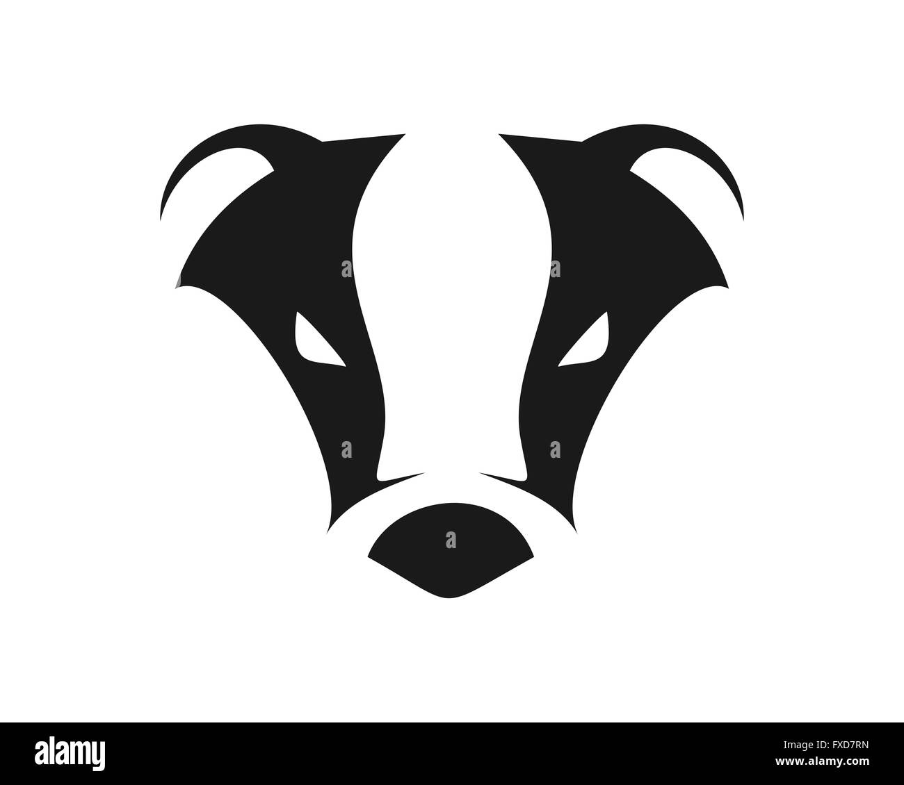 Badger head Banque de photographies et d’images à haute résolution - Alamy
