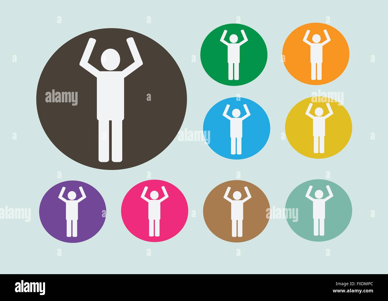 Les pictogrammes Pictogramme Symbole signe l'icône de l'Homme Image ...