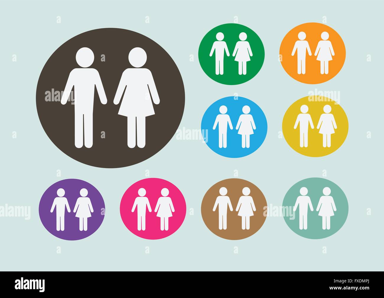 Les pictogrammes Pictogramme Symbole signe l'icône de l'Homme Image ...