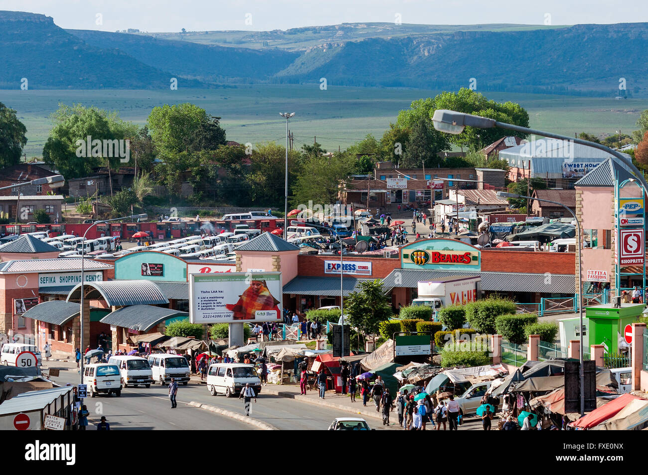 City maseru capital lesotho Banque de photographies et d’images à haute ...