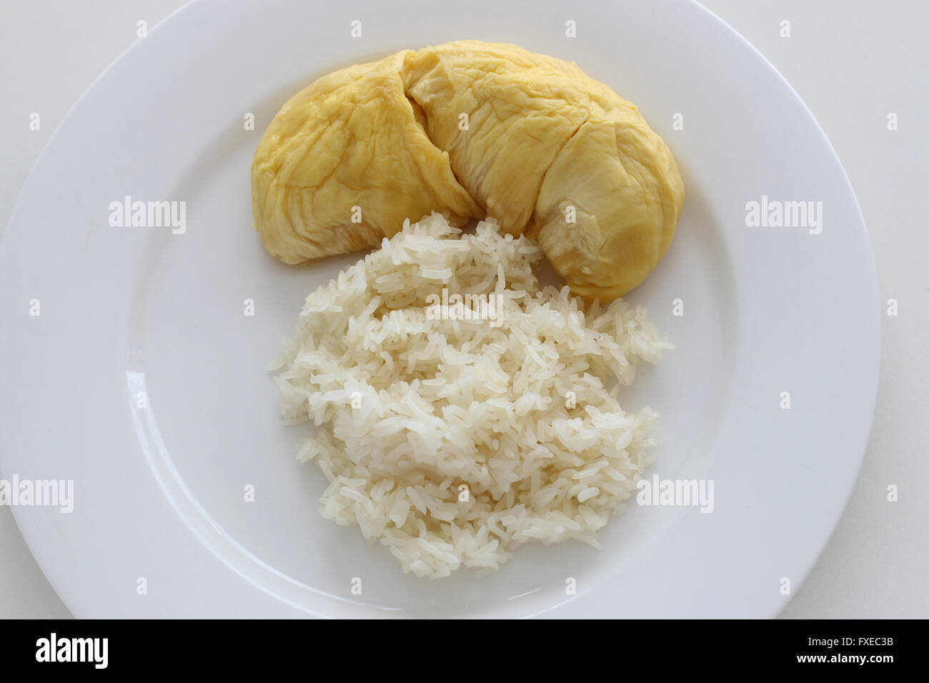 Riz gluant au durian Banque de photographies et d’images à haute ...