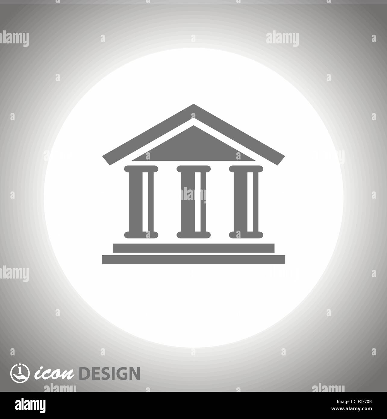 Le pictogramme de la Banque mondiale Image Vectorielle Stock - Alamy