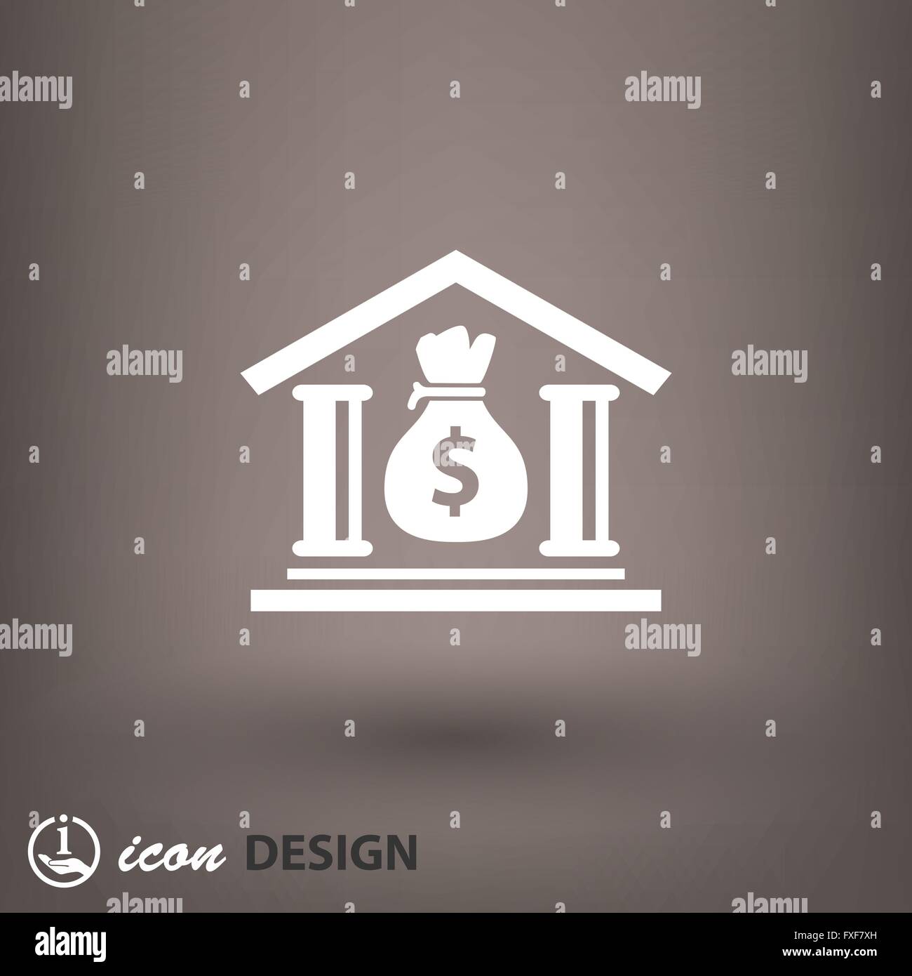 Le pictogramme de la Banque mondiale Image Vectorielle Stock - Alamy