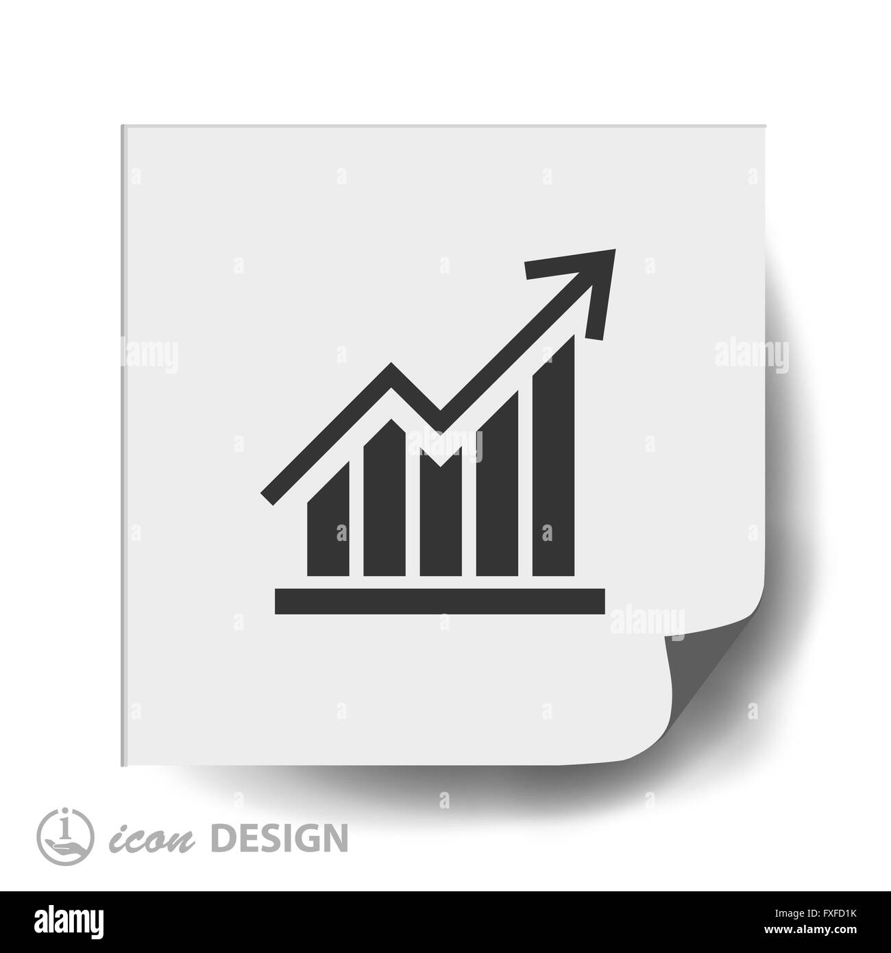 Le pictogramme de graphique Image Vectorielle Stock - Alamy