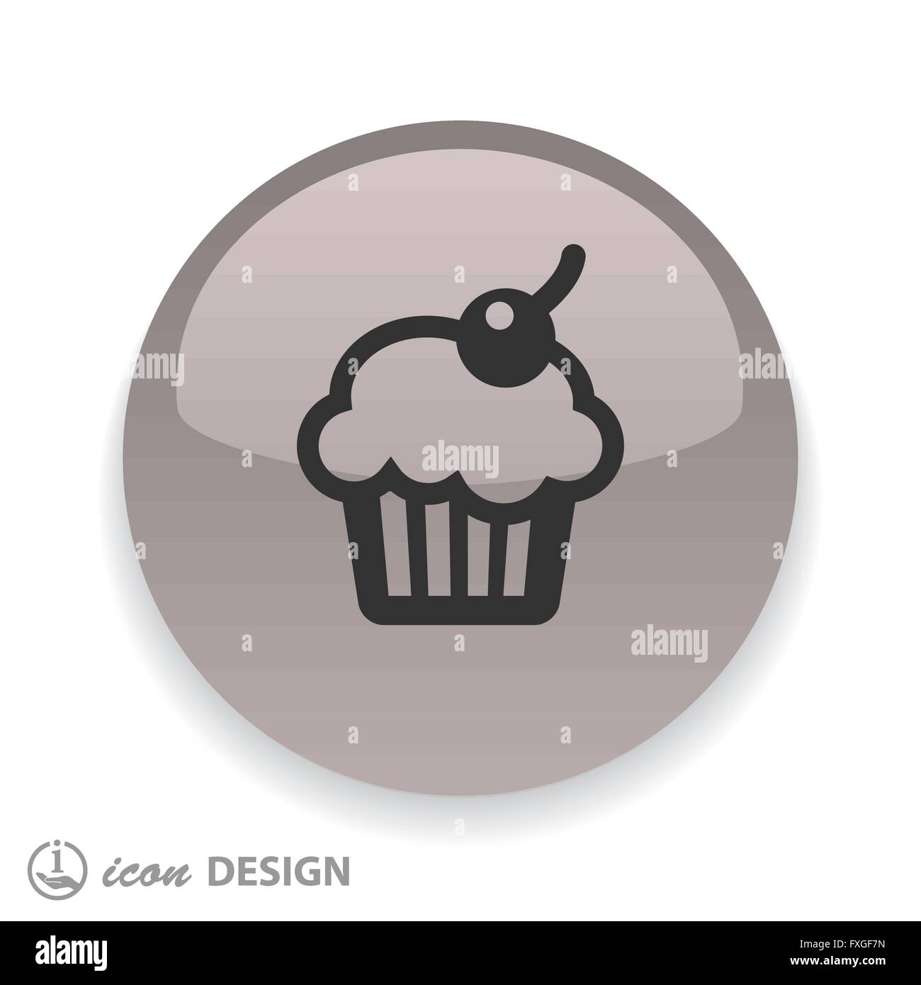 Le pictogramme de gâteau Image Vectorielle Stock - Alamy