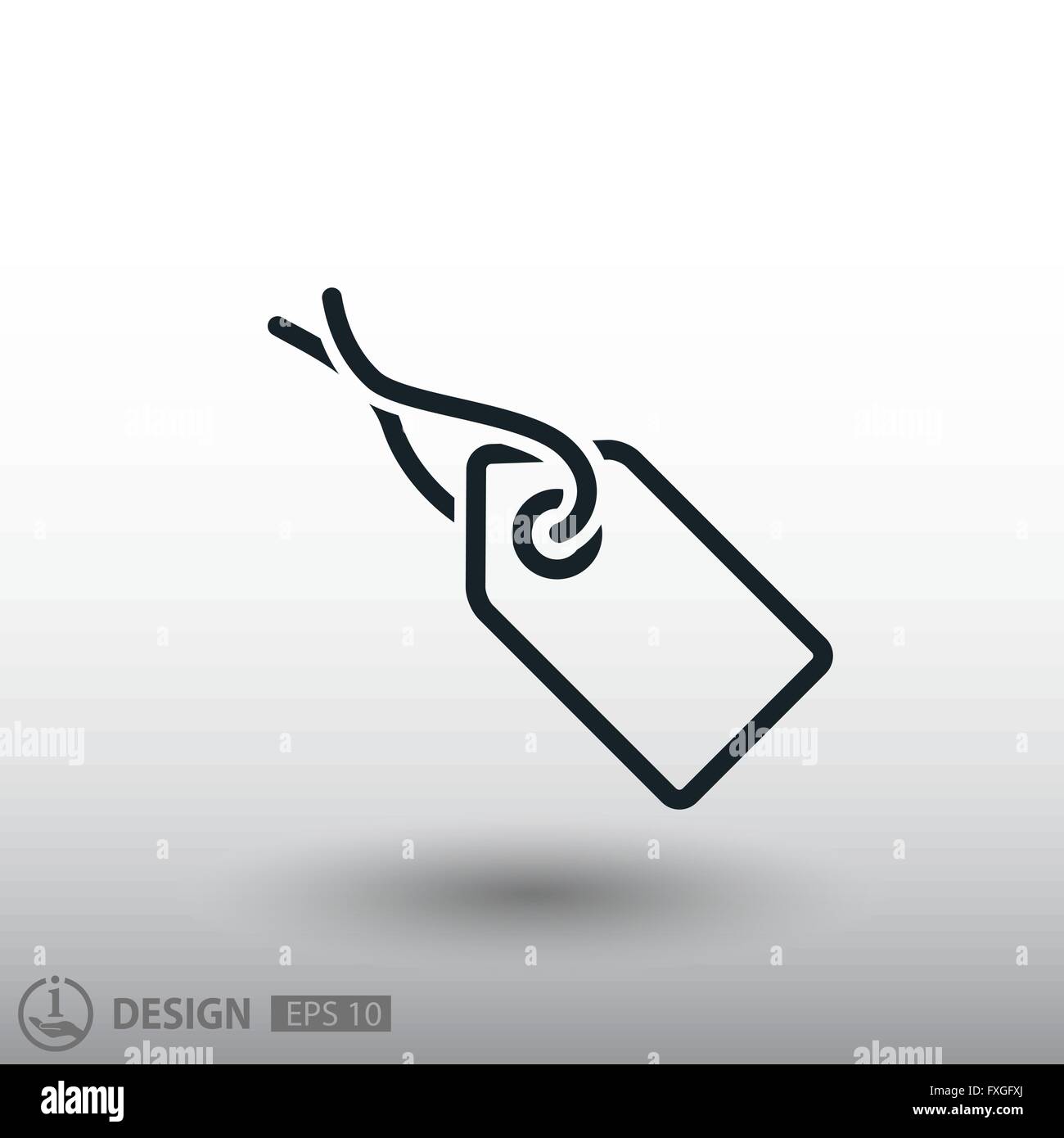 Le pictogramme de tag Image Vectorielle Stock - Alamy