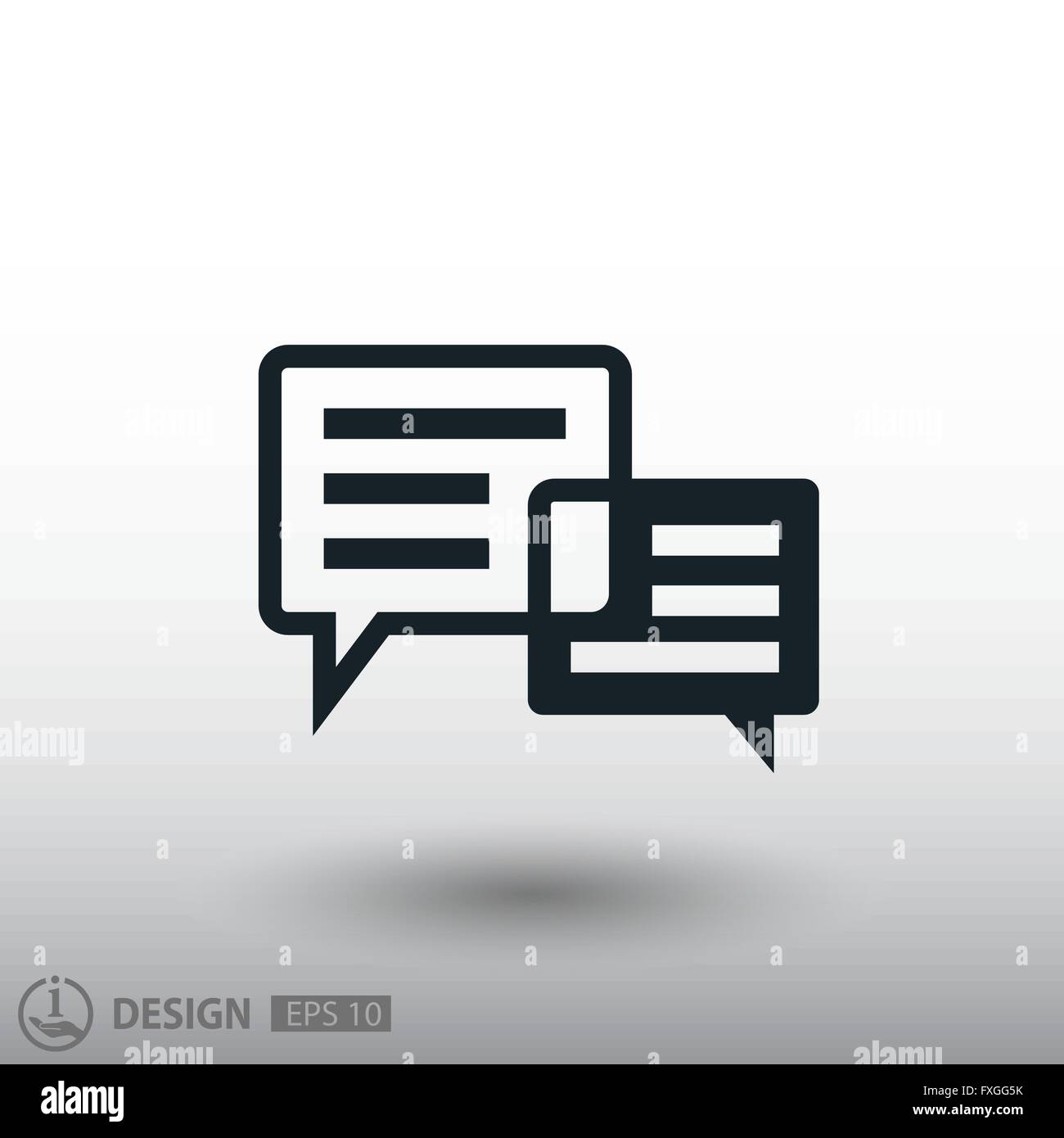 Message pictogram Banque de photographies et d’images à haute ...