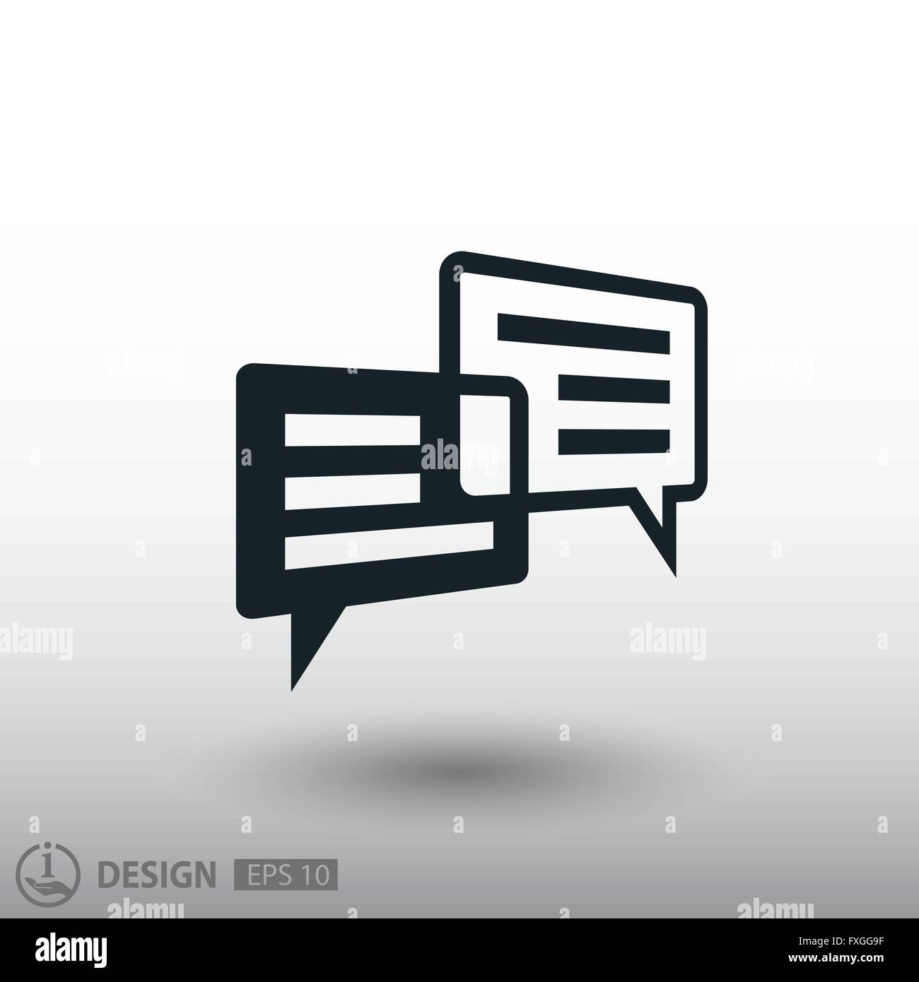 Message pictogram Banque de photographies et d’images à haute ...