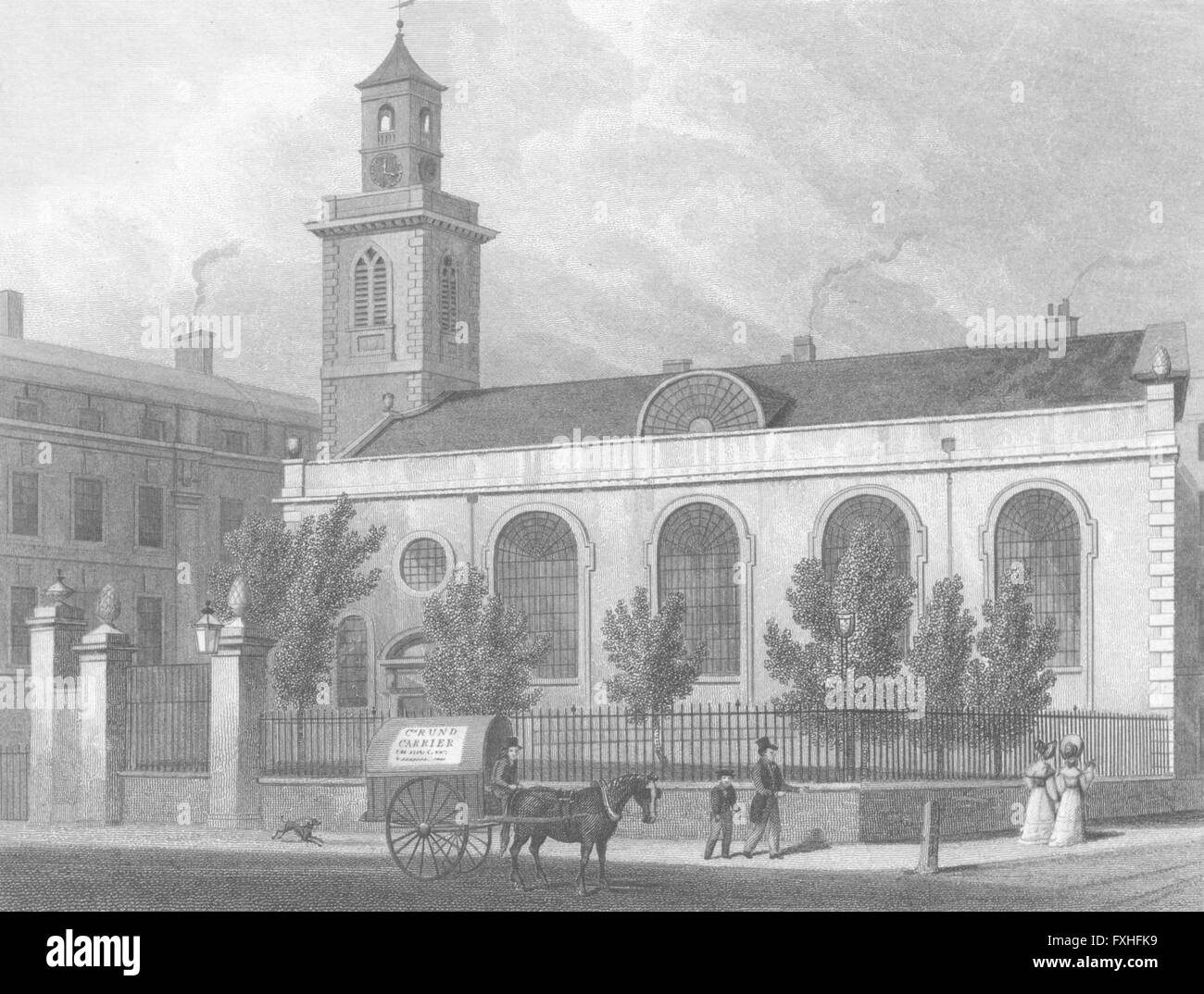 Gravure londres 1830 Banque de photographies et d’images à haute ...