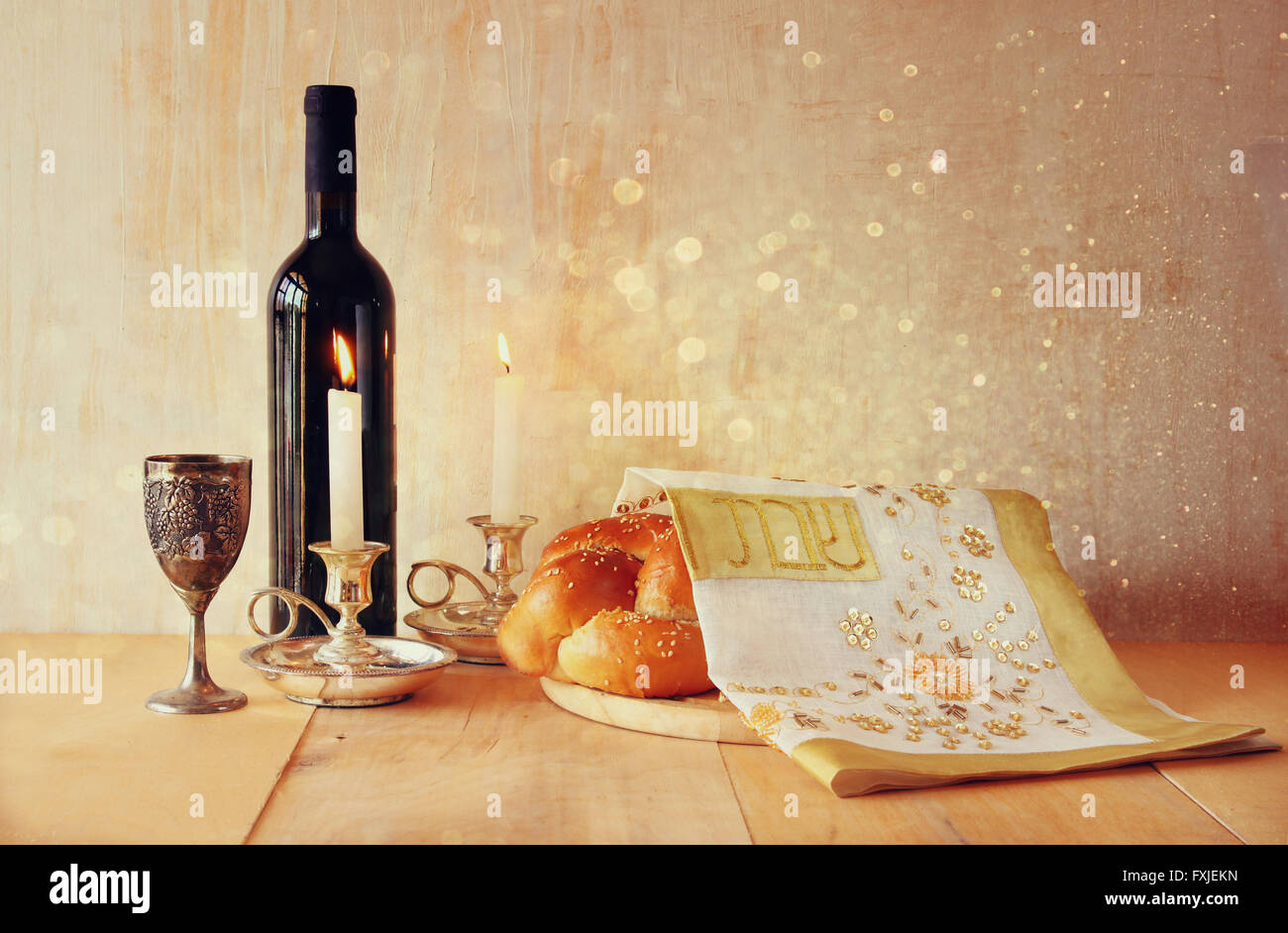 Symbole du shabbat Banque de photographies et d’images à haute ...