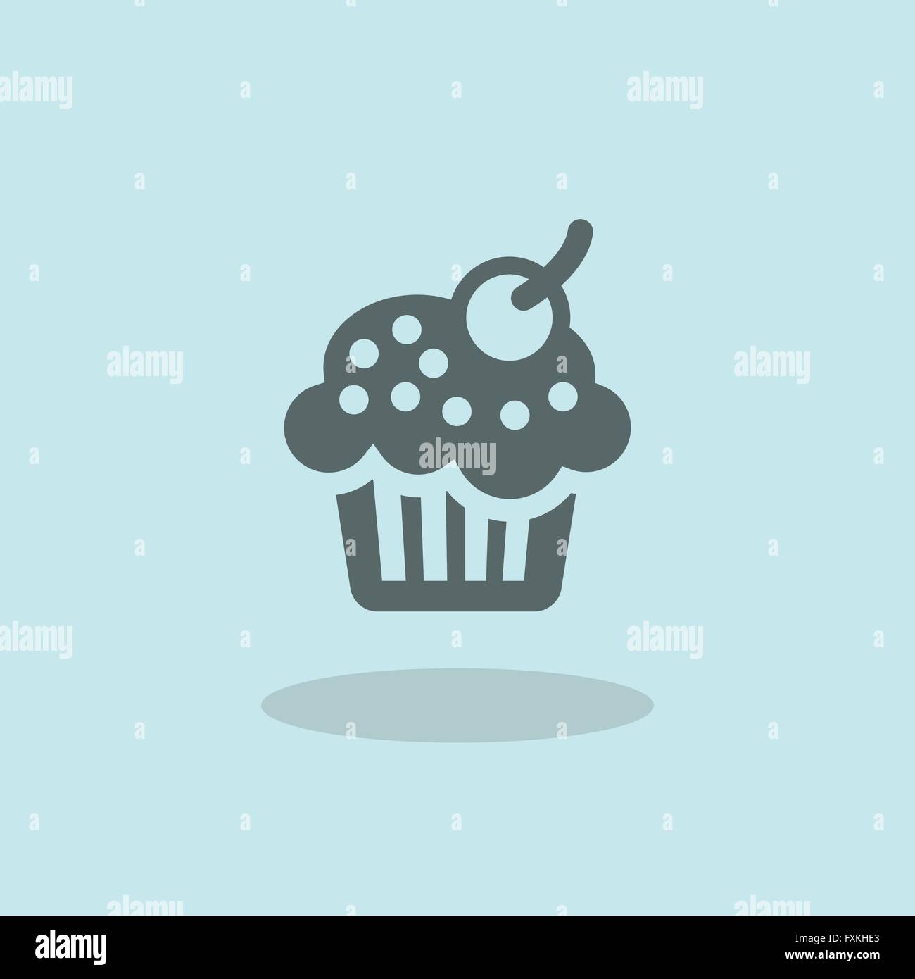 Le pictogramme de gâteau Image Vectorielle Stock - Alamy