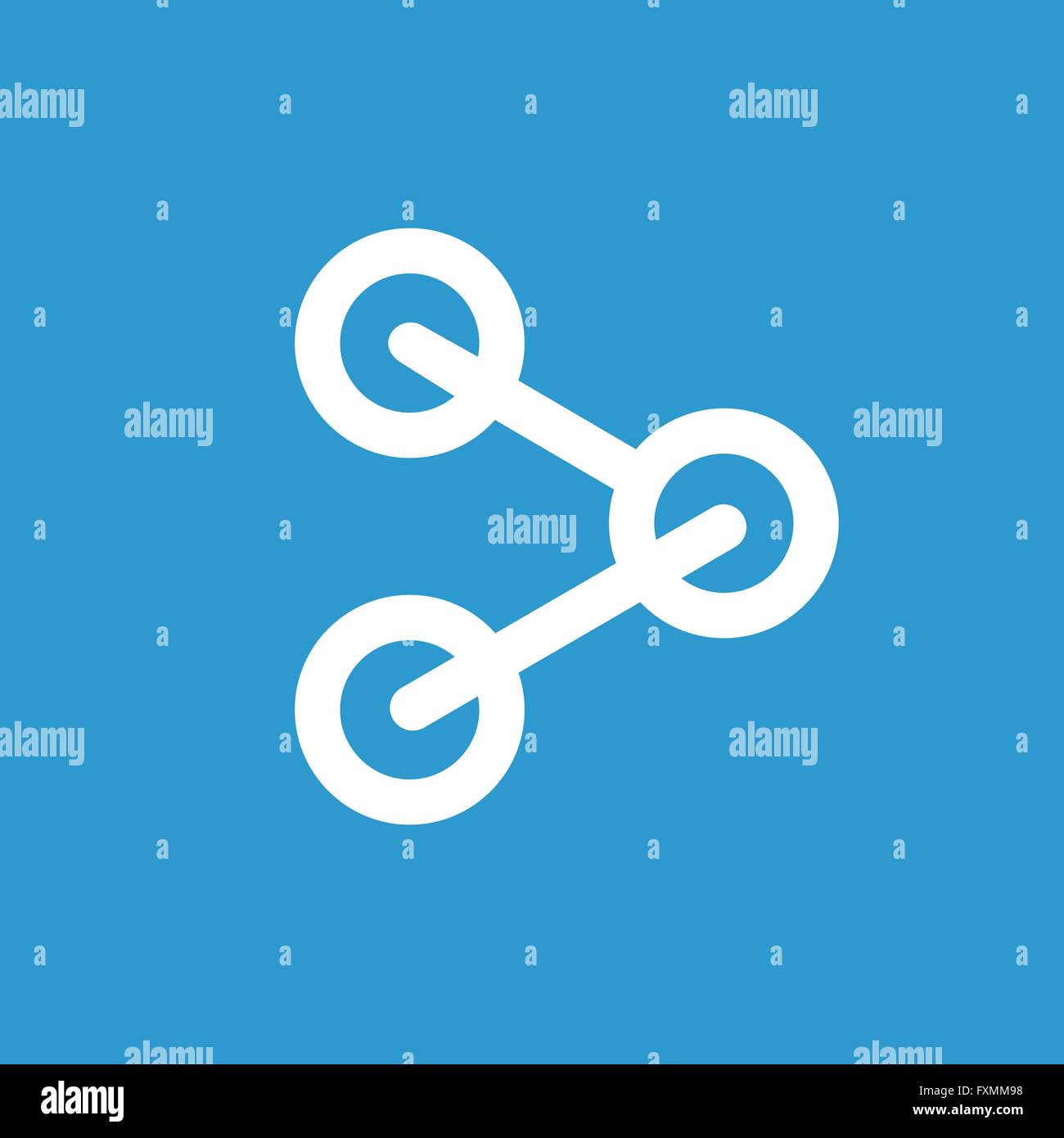 Le pictogramme de partager Image Vectorielle Stock - Alamy