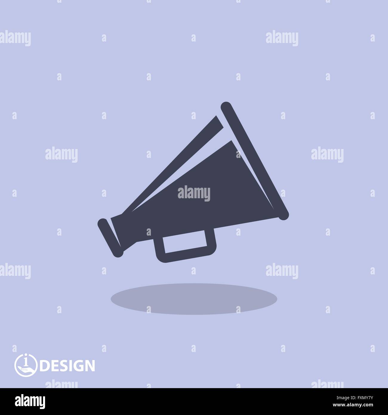 Le pictogramme de mégaphone Image Vectorielle Stock - Alamy