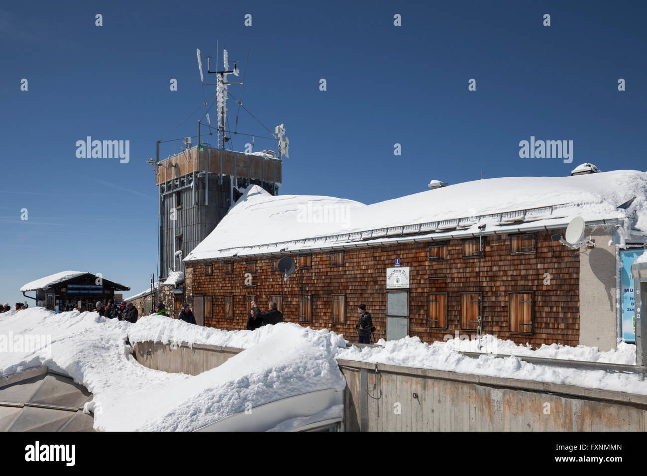 Weather station zugspitze Banque de photographies et d’images à haute ...