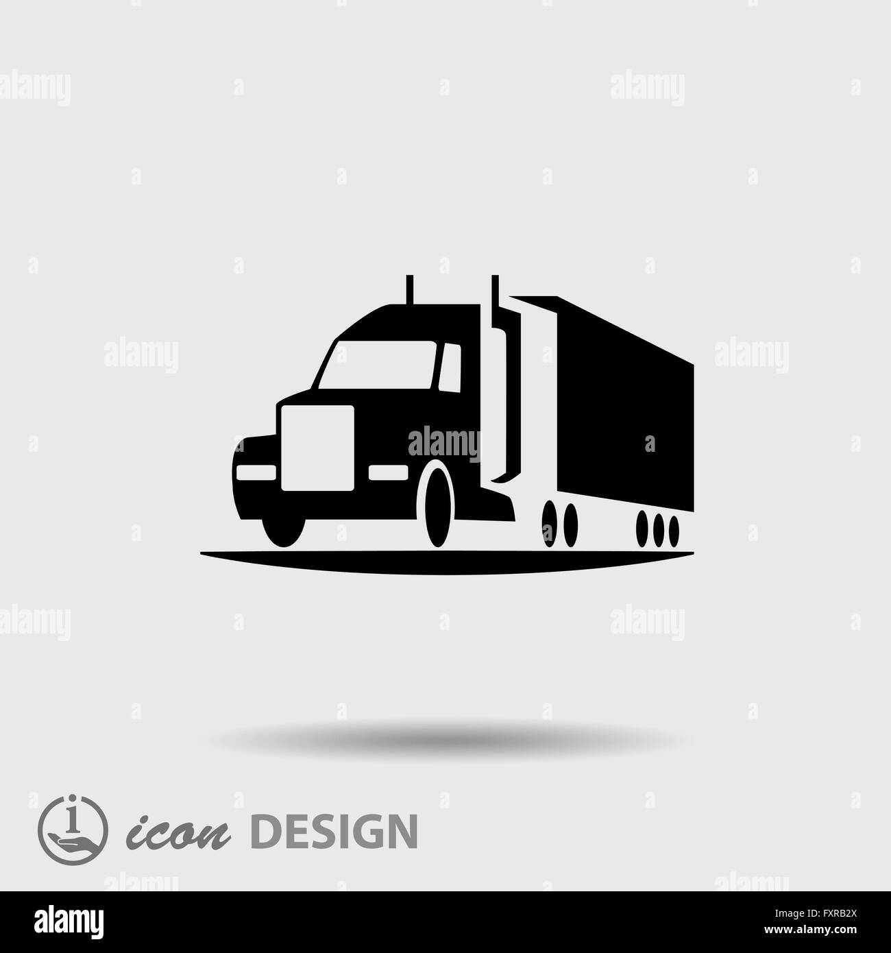 Le pictogramme du chariot Image Vectorielle Stock - Alamy