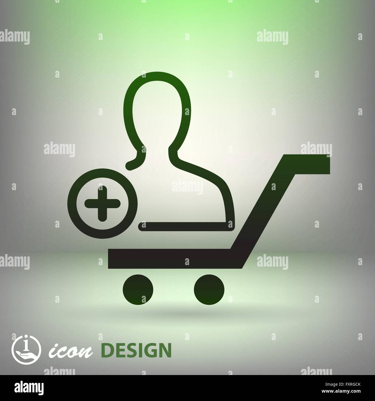 Le pictogramme de l'homme ou de contact Image Vectorielle Stock - Alamy