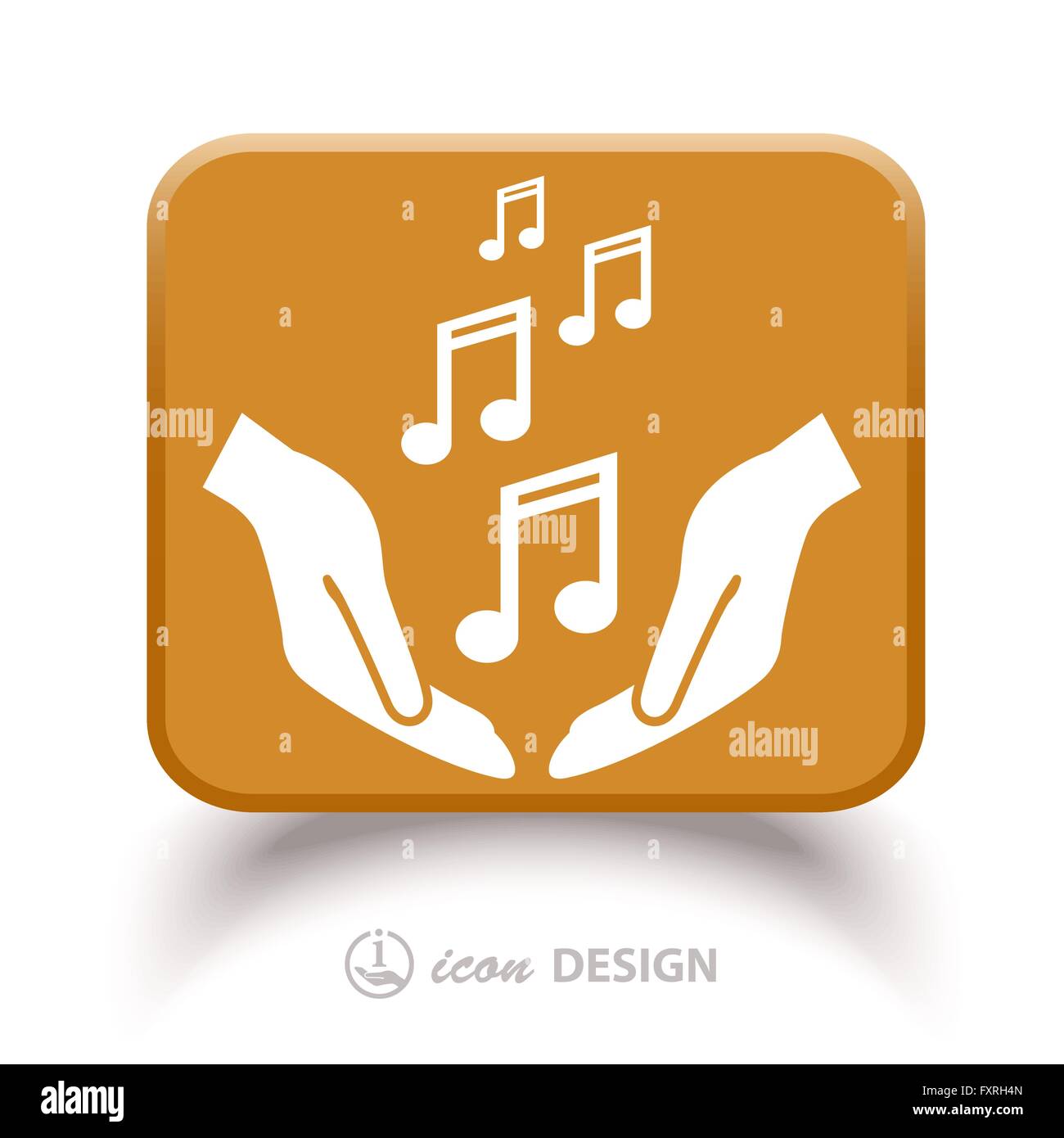 Le pictogramme de la musique Image Vectorielle Stock - Alamy