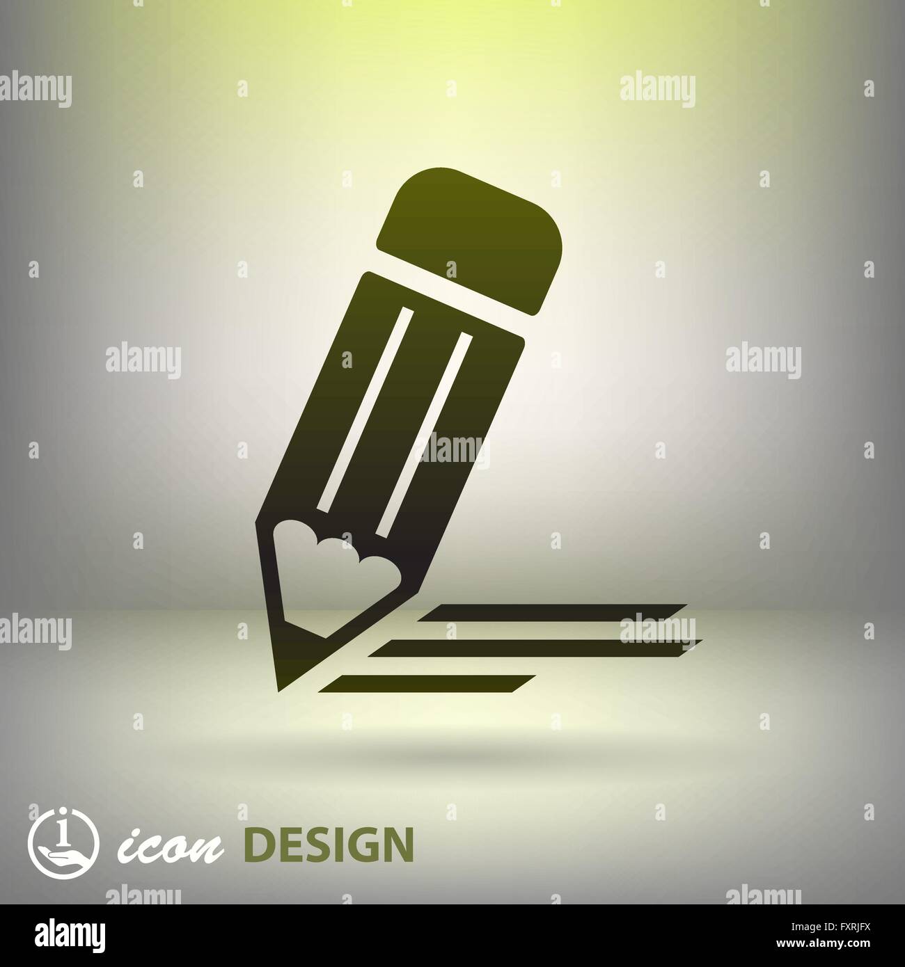 Le pictogramme de la note Image Vectorielle Stock - Alamy