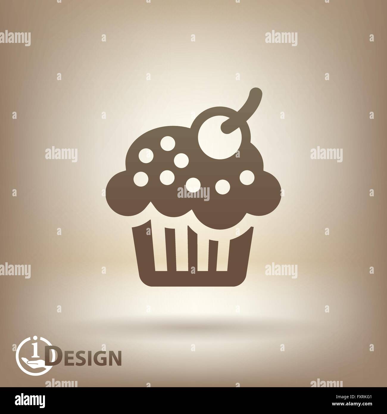 Le pictogramme de gâteau Image Vectorielle Stock - Alamy