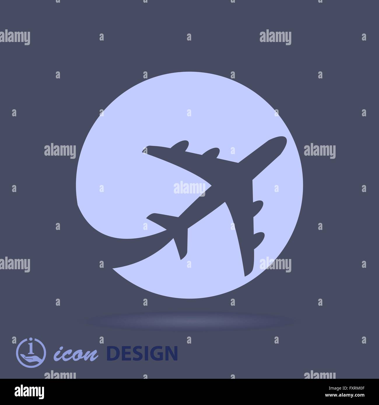 Le pictogramme de l'avion Image Vectorielle Stock - Alamy