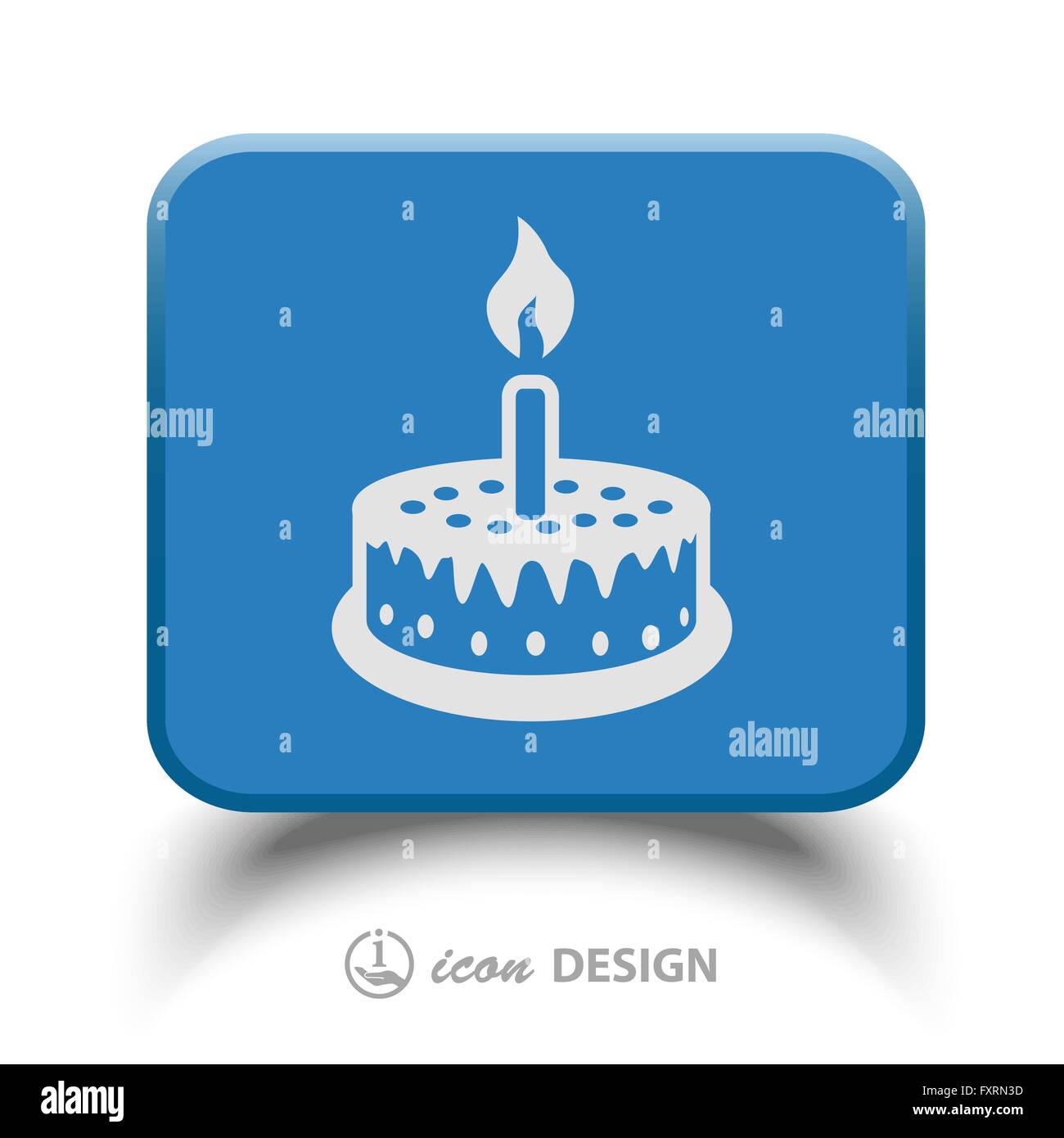 Le pictogramme de gâteau Image Vectorielle Stock - Alamy