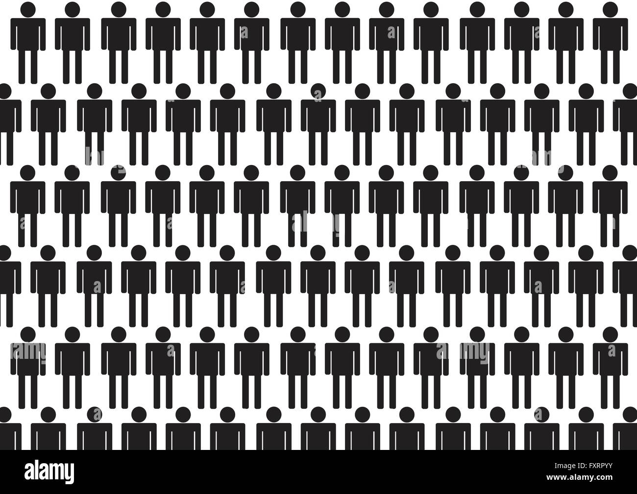 Pictogrammes gens homme icône signe symbole pictogramme Banque de photographies et d’images à ...