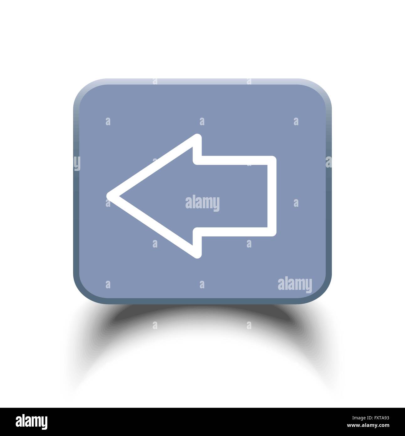 Le pictogramme de la flèche Image Vectorielle Stock - Alamy